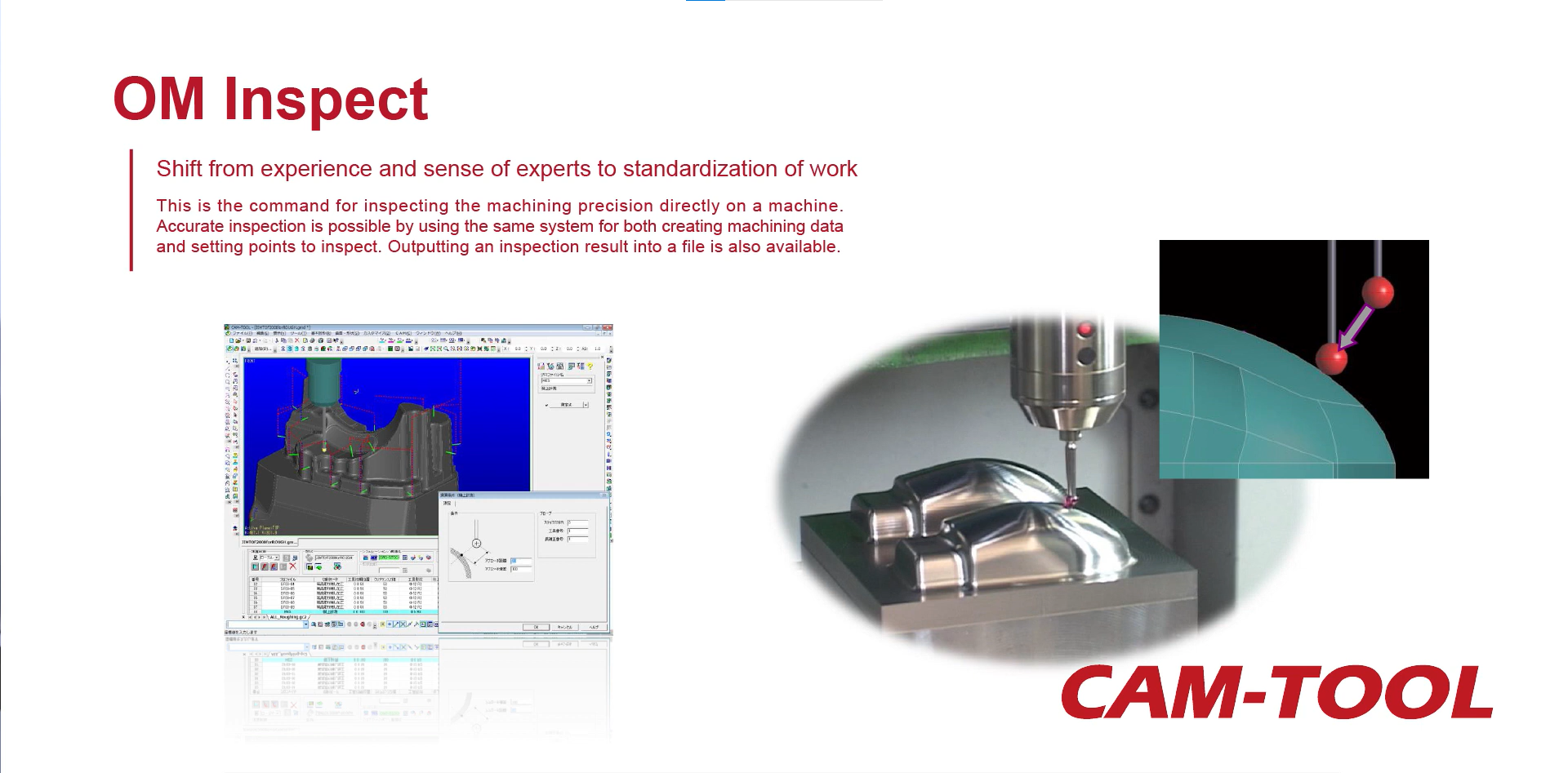 CAM-TOOL And Renishaw collaboration on 3D Probe